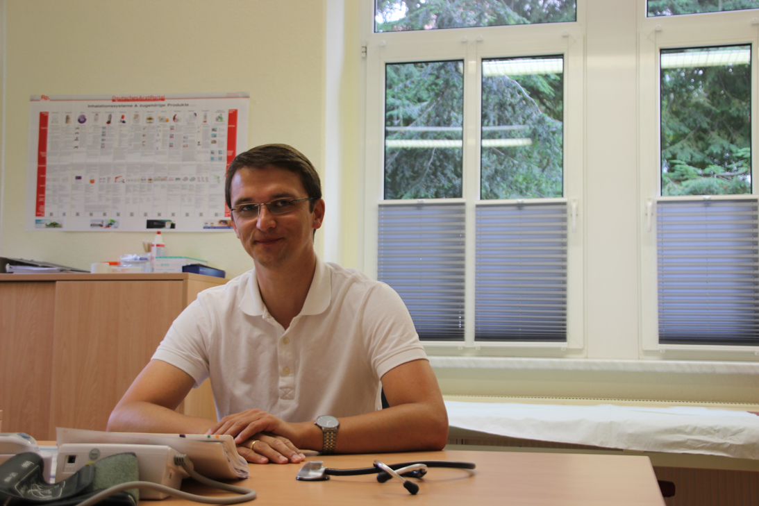 Dr. Markus Fuchs praktiziert jetzt auf der Lutherstraße